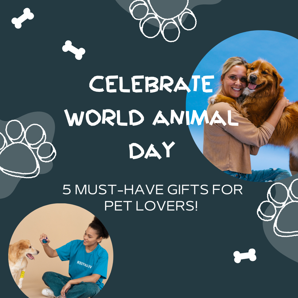 Celebrate World Animal Day: 5 Must-Have Gifts for Pet Lovers! – CUSTOMOMO