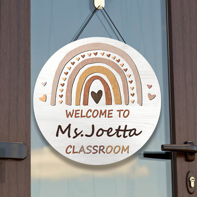 Teacher Door Sign | Teacher Name Sign | Back To School | Teacher Sign ...